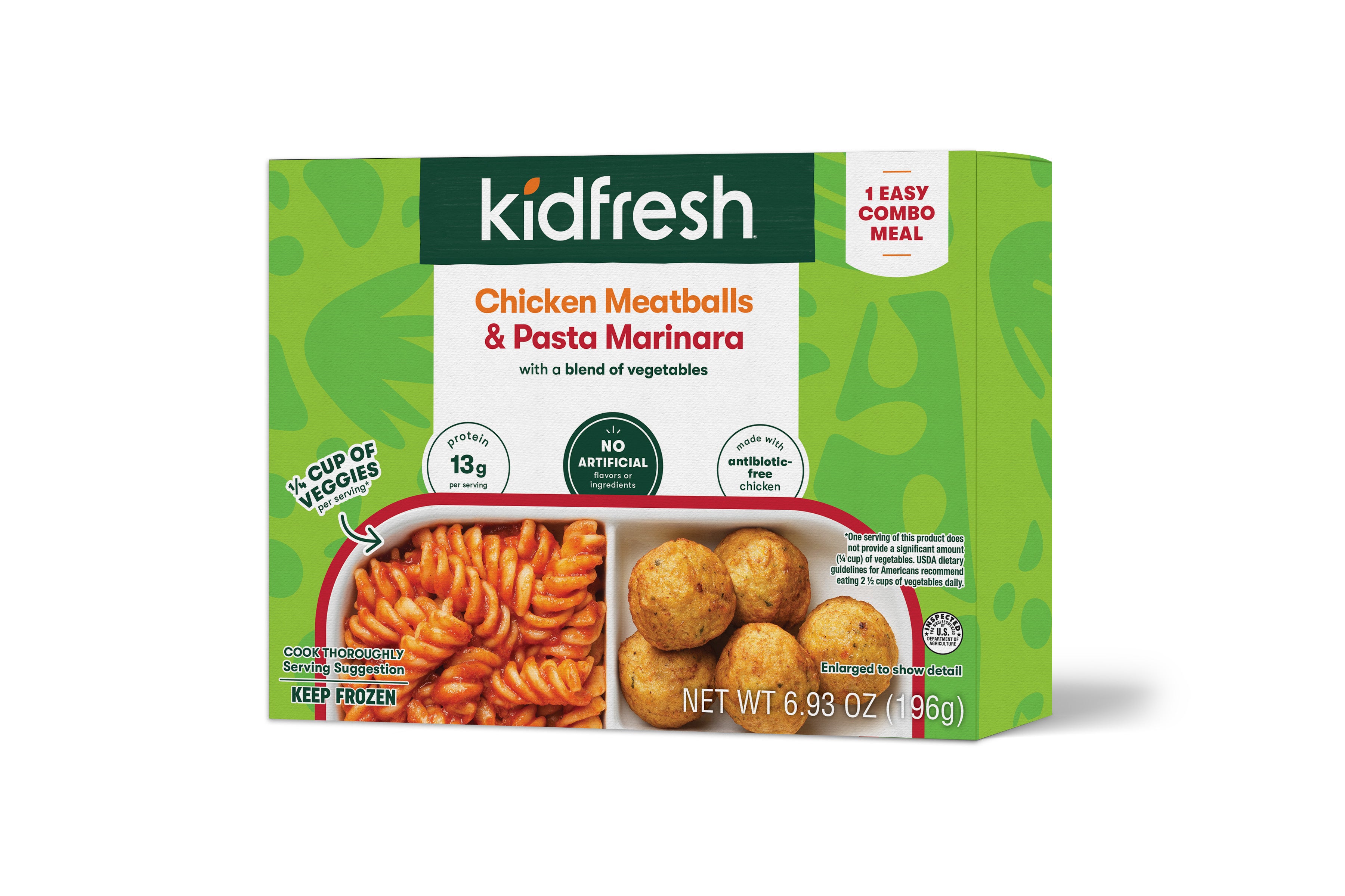 Chicken Meatballs & Pasta Marinara – Kidfresh