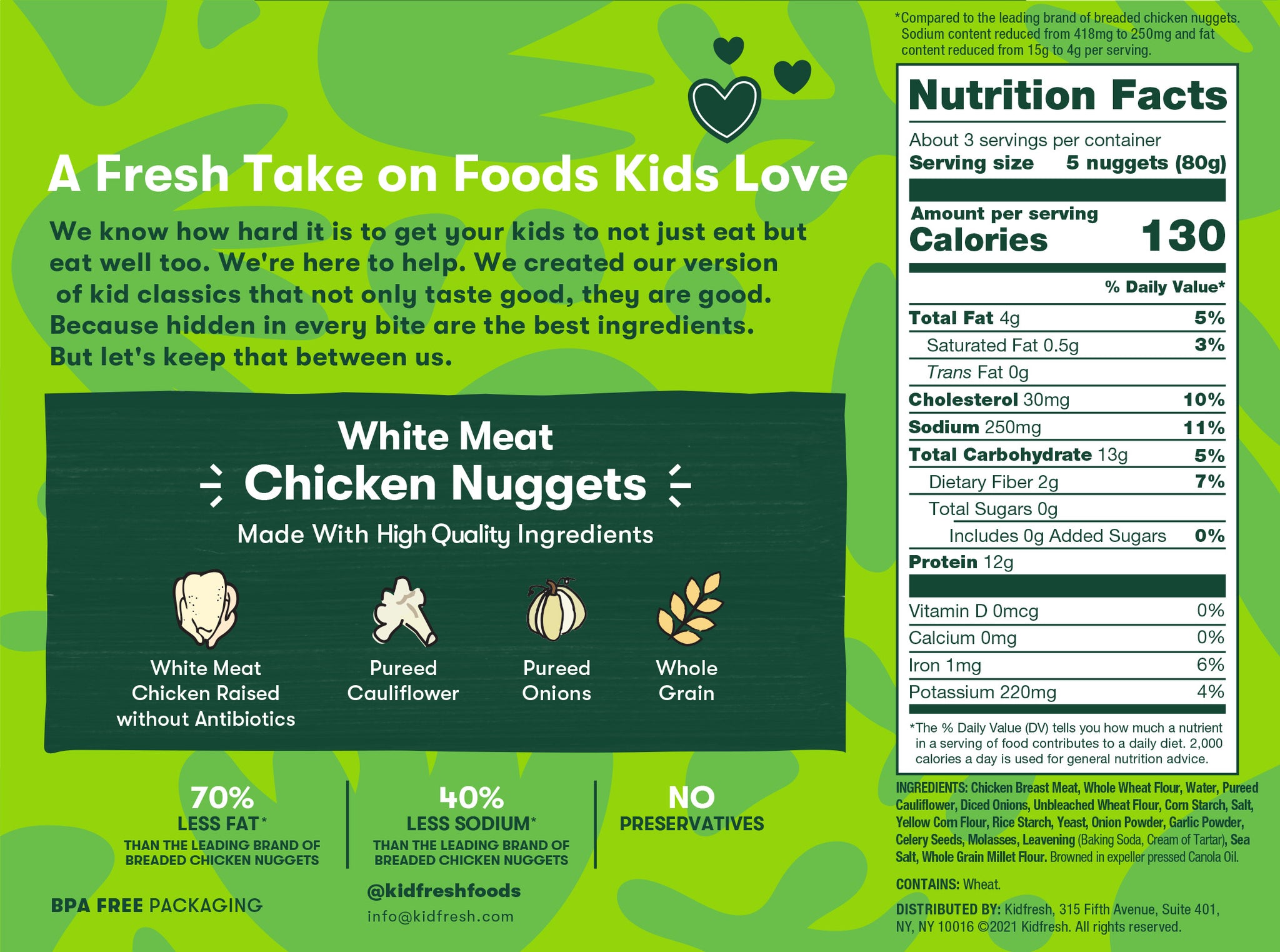 Chicken Nuggets - Kidfresh